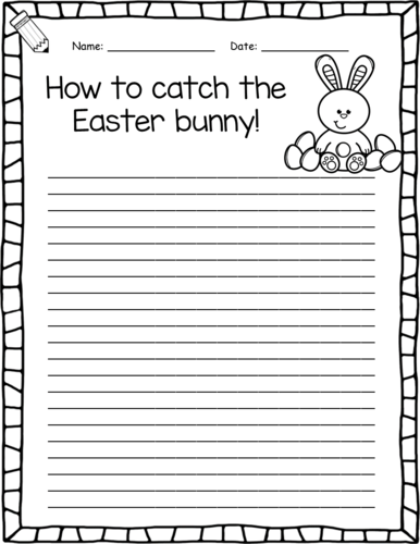 Easter writing prompt worksheets for English | Teaching Resources
