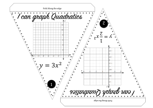 Graphing Quadratic Equations Pennant Activity - Display no prep ...