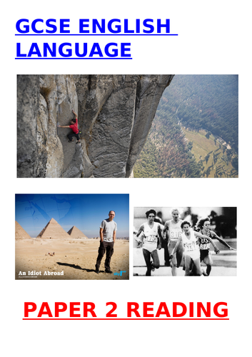 2024 EDUQAS Paper 2 Reading Revision Pack (GCSE English Language ...