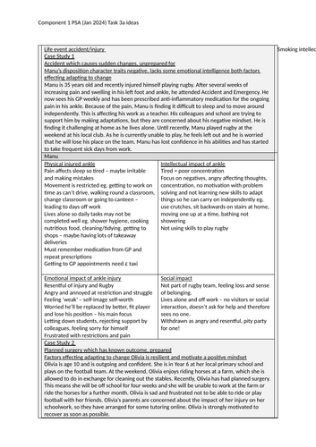 BTEC Tech Award HSC Component 1 Introduction 2024-2025 | Teaching Resources