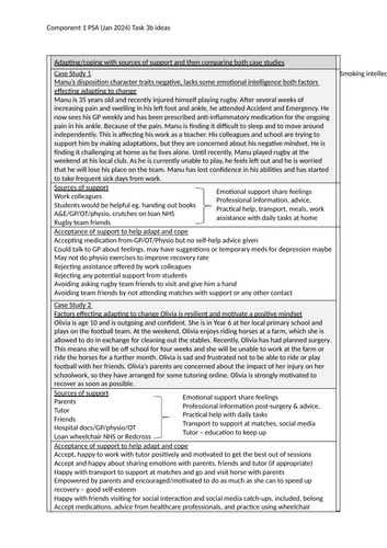 BTEC Tech Award HSC Component 1 Introduction 2024-2025 | Teaching Resources