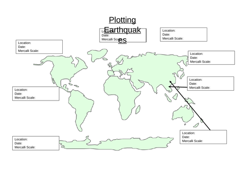 Earthquakes Scavenger Hunt KS2 | Teaching Resources