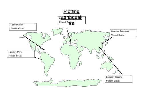 Earthquakes Scavenger Hunt KS2 | Teaching Resources