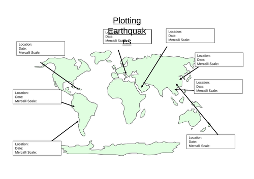 Earthquakes Scavenger Hunt KS2 | Teaching Resources