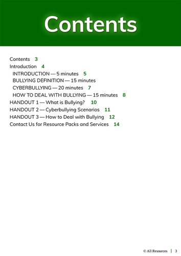 Bullying and Cyberbullying (lesson plan) | Teaching Resources
