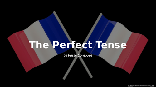 The Past Perfect Tense French | Teaching Resources