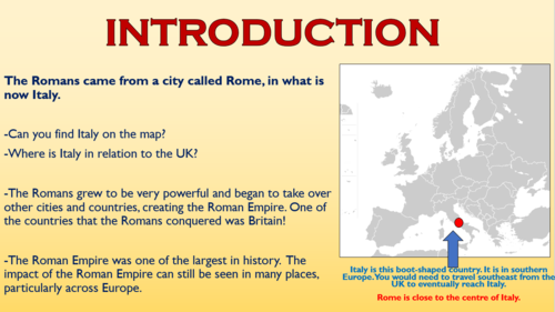 The Romans - Introduction to the Romans - Lesson! | Teaching Resources