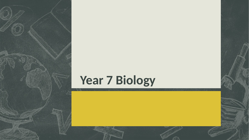 Year 7 Biology - Cells topic | Teaching Resources