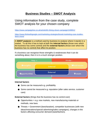BTEC Business Level 3 - Unit 2: Developing a Marketing Campaign ...