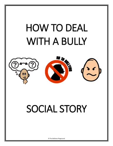 Social Story: How to Deal with a Bully | Teaching Resources