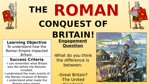 The Romans - The Roman Invasion of Britain - Lesson! | Teaching Resources