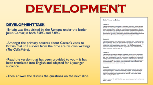 The Romans - The Roman Invasion of Britain - Lesson! | Teaching Resources