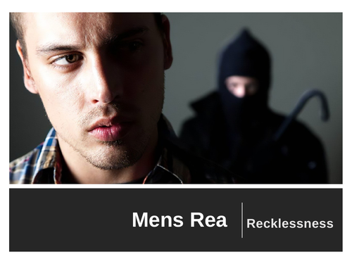 Criminal Law: Mens Rea Bundle | Teaching Resources