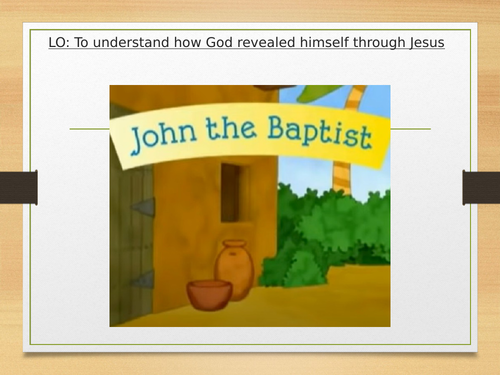 2 Lessons on The Baptism of Jesus | Teaching Resources
