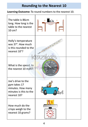 Rounding to Ten - Functional Skills Maths - Entry Level 2 | Teaching ...