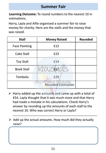Rounding to Ten - Functional Skills Maths - Entry Level 2 | Teaching ...