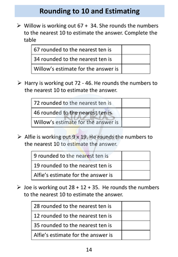 Rounding to Ten - Functional Skills Maths - Entry Level 2 | Teaching ...