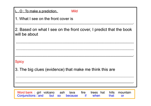 The Firework Maker's Daughter planning - Prediction based on front ...