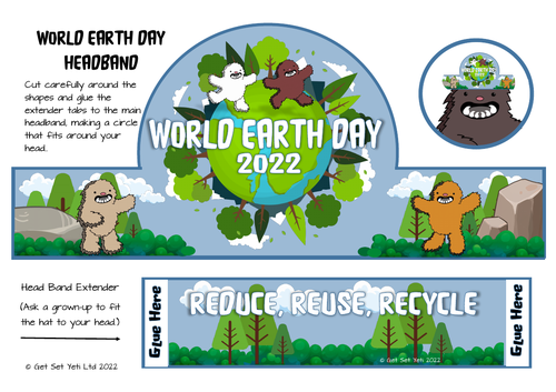 Earth Day Headband | Teaching Resources