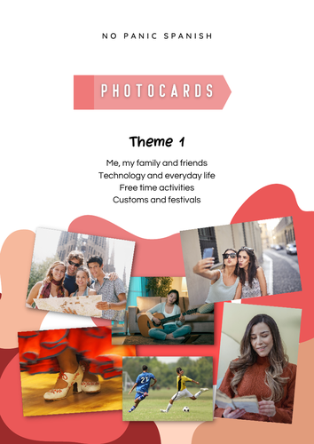 PHOTOCARD | Theme 1 | Spanish GCSE | Speaking | Teaching Resources