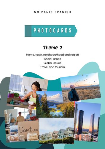 PHOTOCARD | Theme 2 | Spanish GCSE | Speaking | Teaching Resources