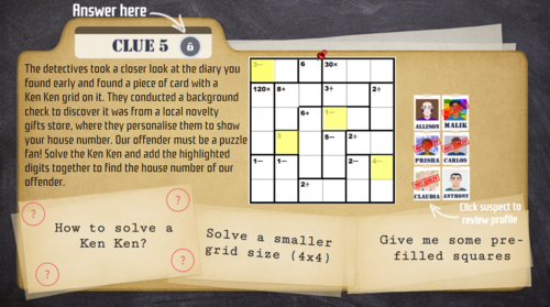 Murder, Mystery & Maths | Teaching Resources