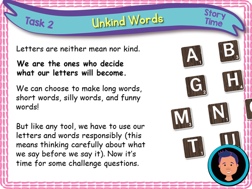Unkind words - KS1 | Teaching Resources