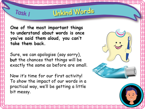 Unkind words - KS1 | Teaching Resources