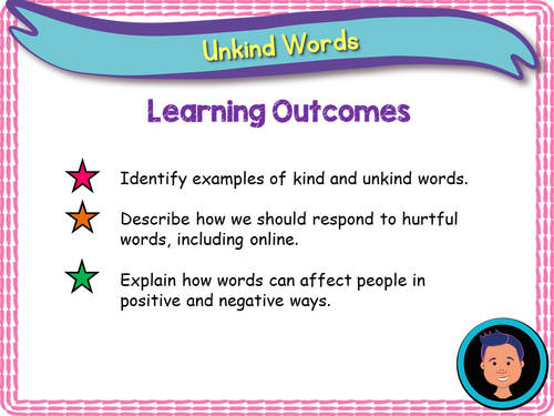 Unkind words - KS1 | Teaching Resources