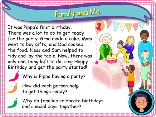 Family and Me - KS1 | Teaching Resources