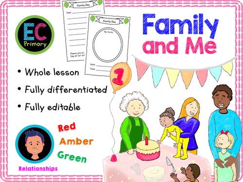 Family and Me - KS1 | Teaching Resources