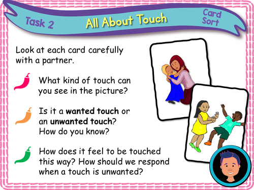 Unwanted Touch - KS1 | Teaching Resources