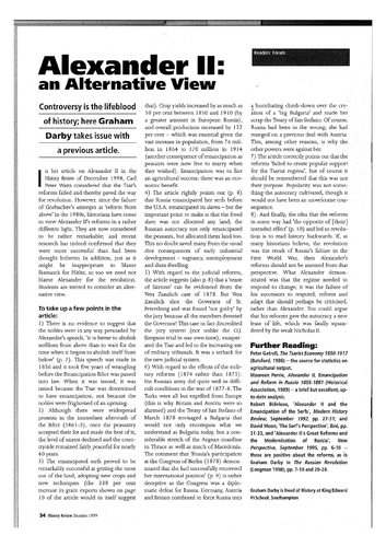 Imperial Russia - Alexander II | Teaching Resources