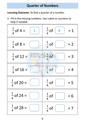Fractions - Functional Skills Maths - Entry Level 2 | Teaching Resources