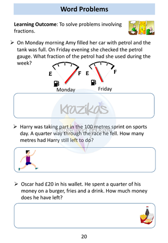 Fractions - Functional Skills Maths - Entry Level 2 | Teaching Resources
