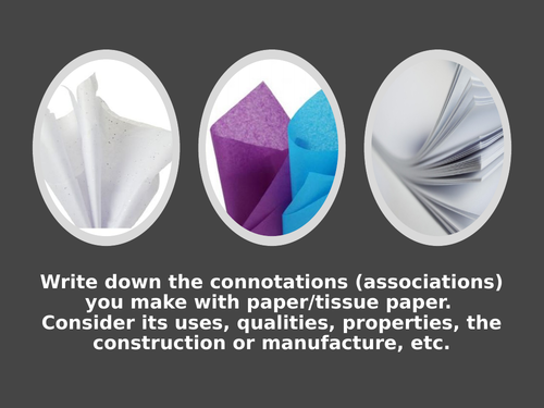 Poetry - Tissue (Dharker) - full lesson on poem analysis for AQA Eng ...