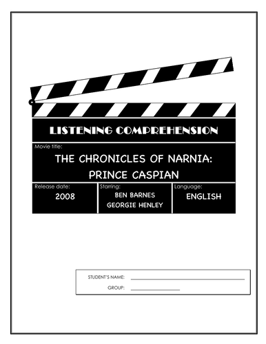 Listening Comprehension - Prince Caspian | Teaching Resources