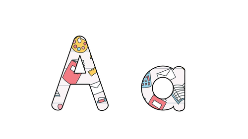 Display Lettering - school doodle design | Teaching Resources