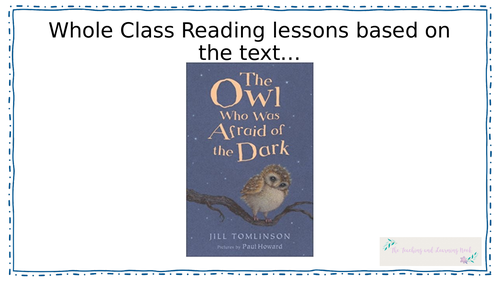 KS1 Whole Class Reading - The Owl Who was Afraid of the Dark (chapter ...