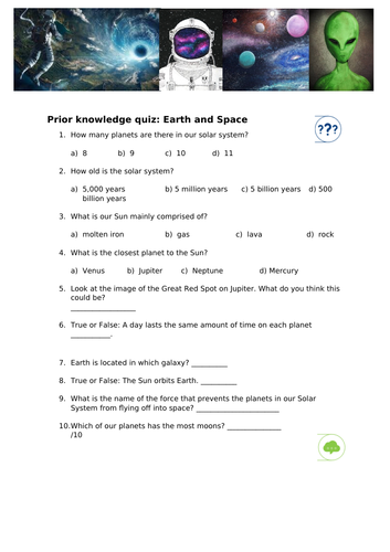Entire topic for Year 5 Earth and Space all resources and flip-chart ...