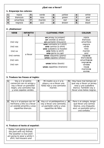 Viva 2 ¿Qué hacemos? - Making plans & free time (7 worksheets) Spanish ...