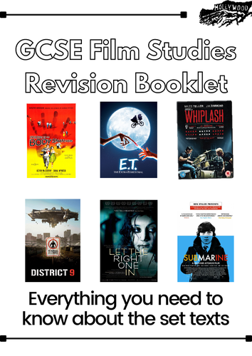 Eduqas GCSE Film Studies Revision Booklet LTROI, Submarine, Whiplash ...