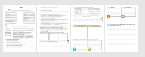 GCSE Interleaved Learning: Relationships & Families: Sex and ...