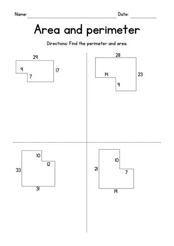 Area of 2D Shapes & Volume and Surface of 3D Shapes - Geometry ...