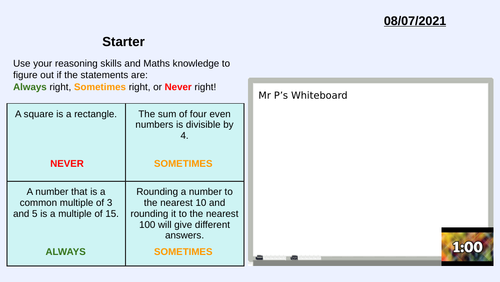 Number Pyramids - Maths Reasoning Lesson | Teaching Resources