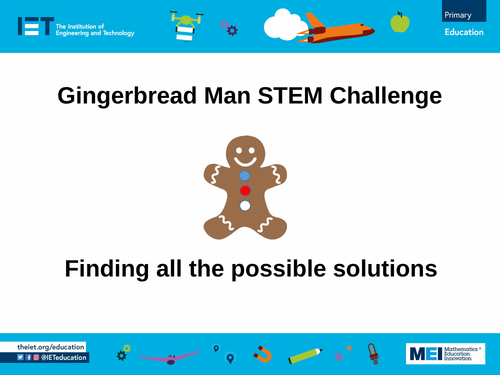 Gingerbread man STEM challenge | Teaching Resources