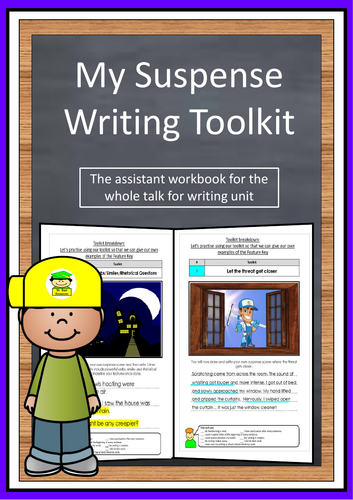 Suspense Writing - Whole Unit Freebie - Includes free tutorial Lessons ...