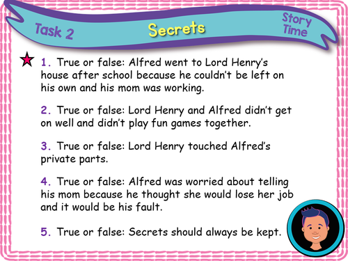 Secrets and surprises - KS1 | Teaching Resources