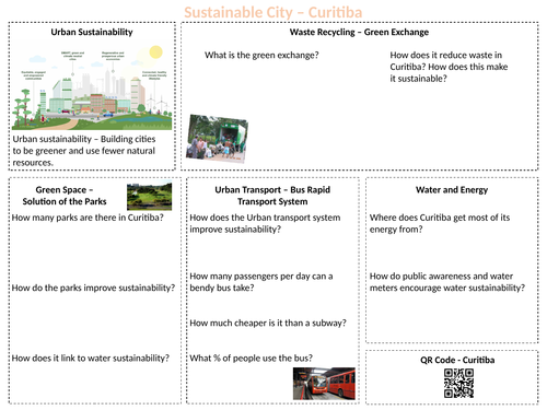 Urban Issues and Challenges Full Unit & Revision | Teaching Resources