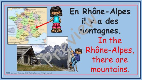 French Lesson : Regions of France | Teaching Resources